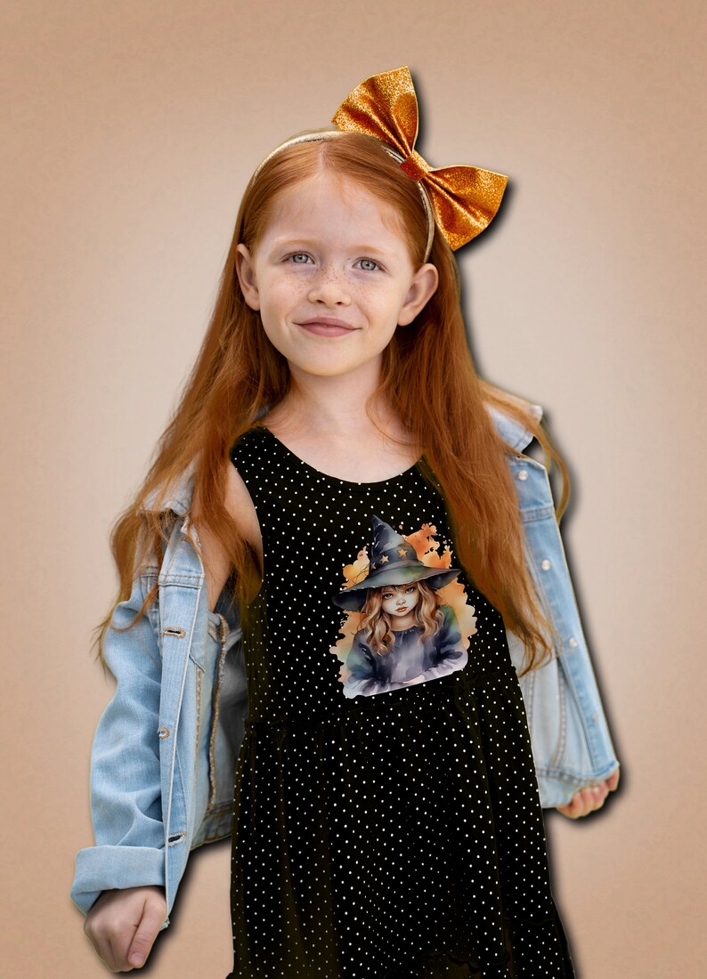 Watercolor Witch Hat Halloween Girl PNG Clip Art Witch Hat - Etsy