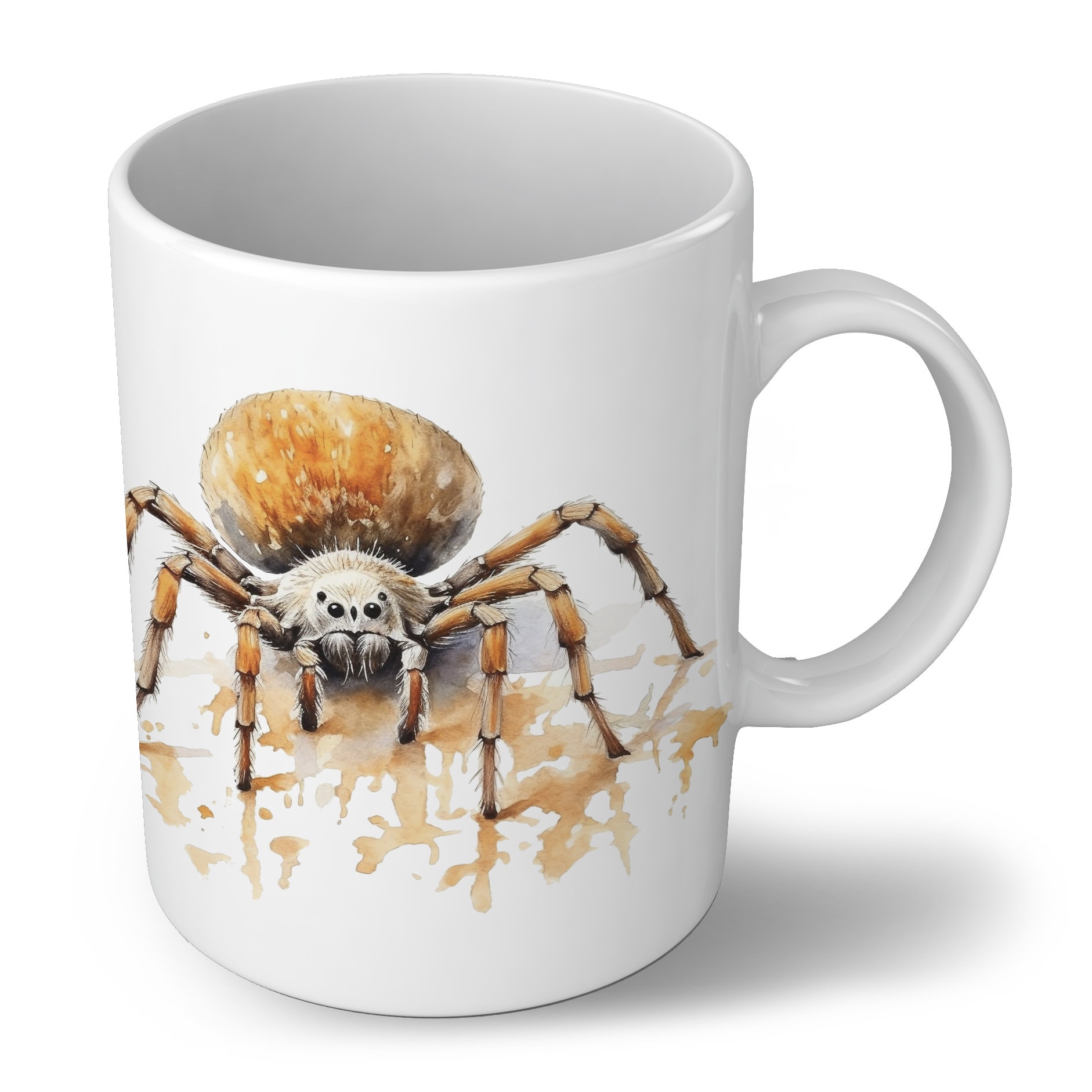 Watercolor Spider PNG Clip Art, Tarantula, Insect, Arthropod, Araneae ...