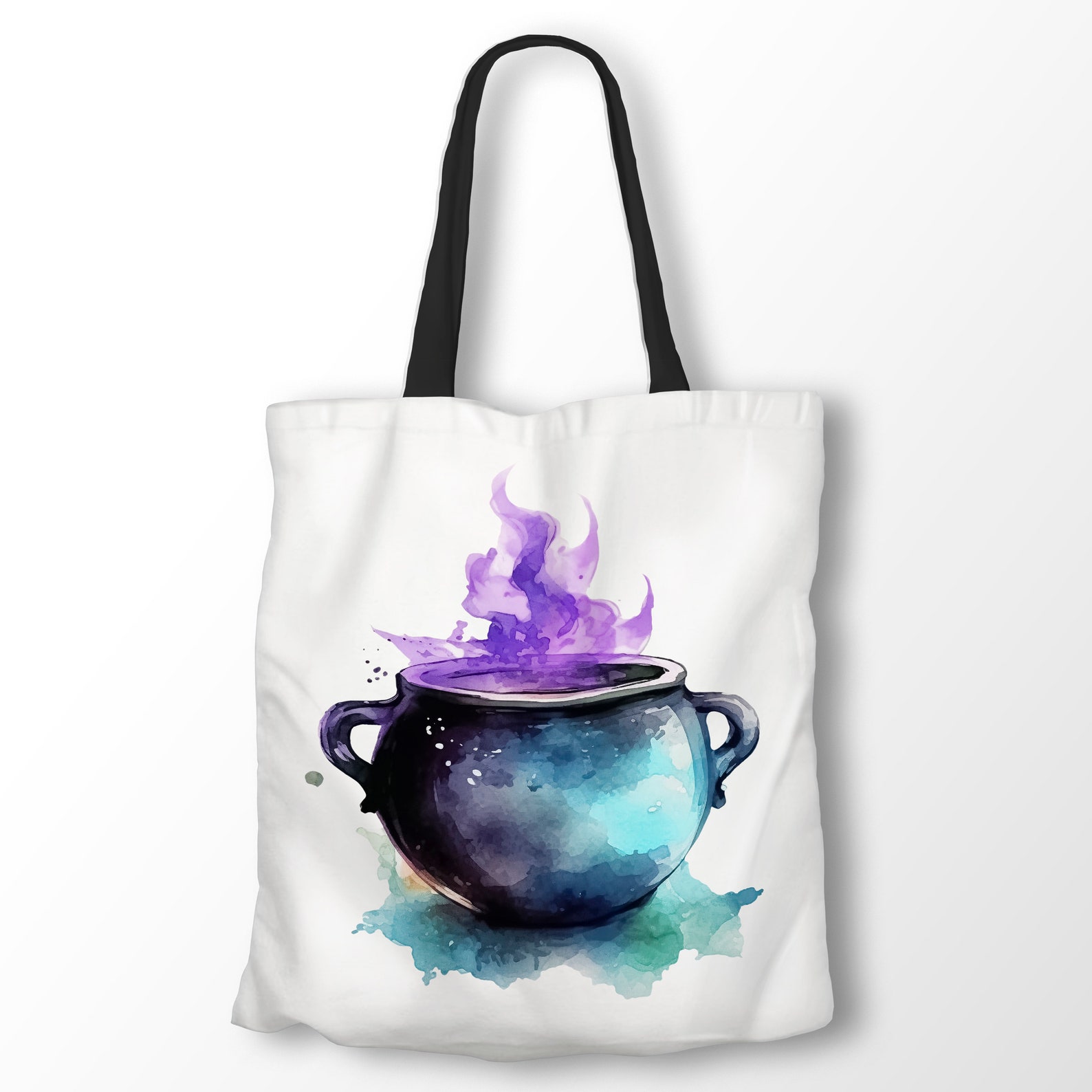 Watercolor Halloween Magic Cauldron PNG Clipart Magic Pot - Etsy