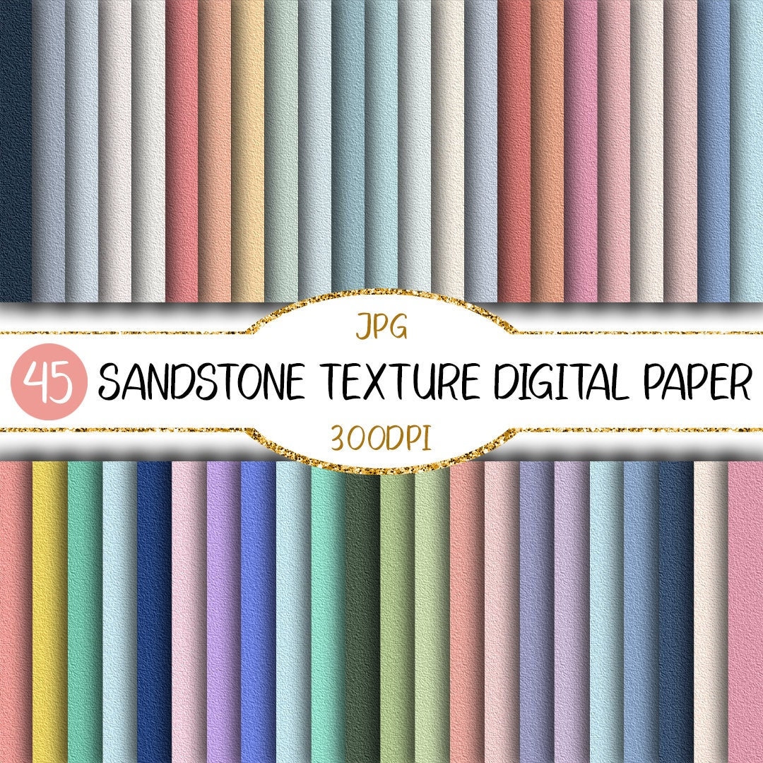 Sandstone Texture Digital Papers | Background, Scrapbook, Stone Texture ...