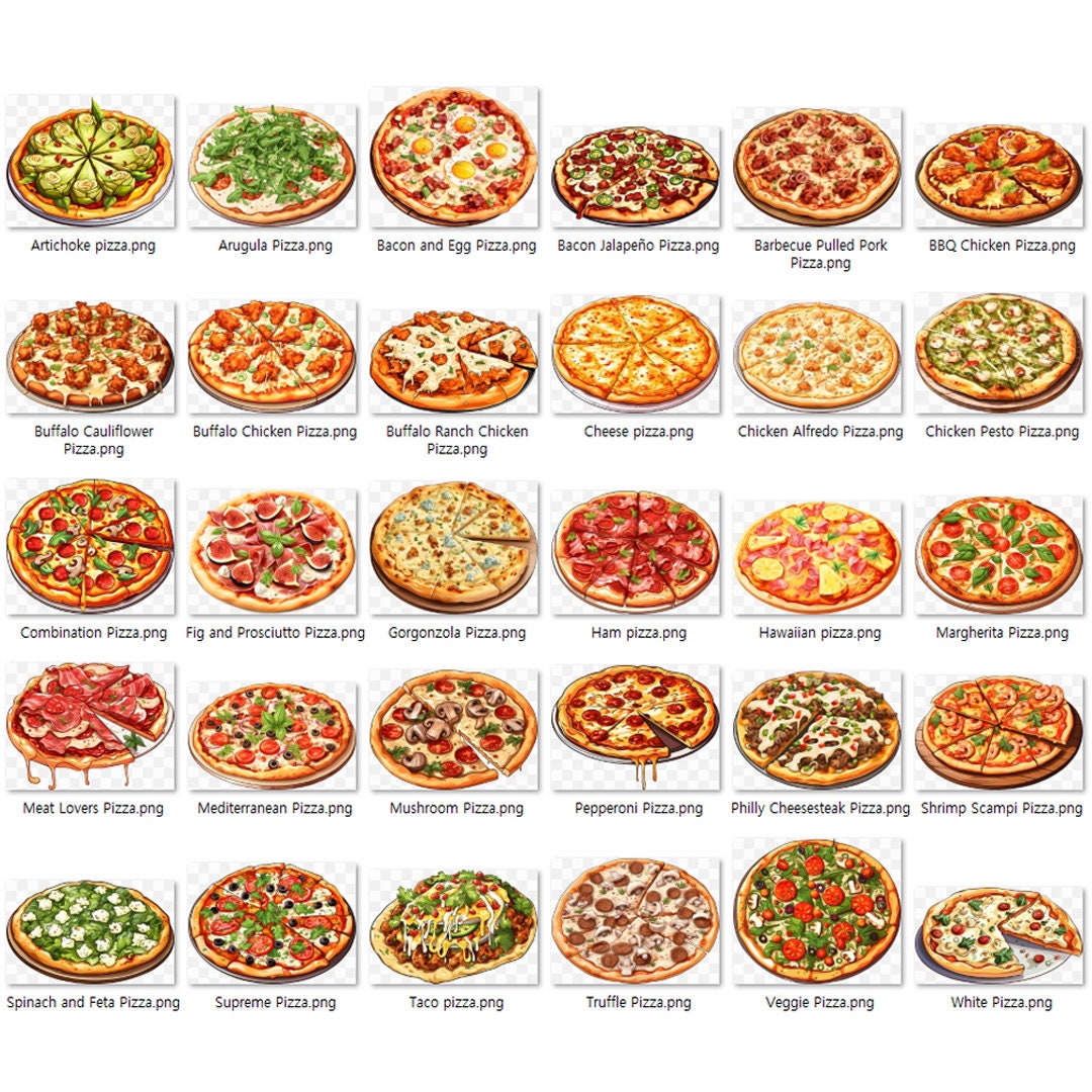 Pizza PNG Food Clipart Recipe Pepperoni Hawaiian Arugula Pulled Pork ...