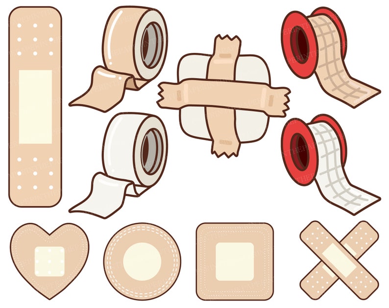 Medical Clipart Bundle | Doctor Nurse First Aid PNG SVG Kit Syringe ...