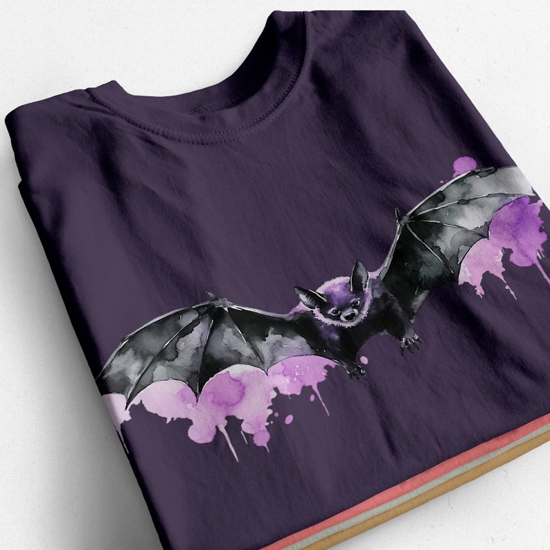 Watercolor Halloween Purple Bat PNG | Clip Art, Violet, Animal ...
