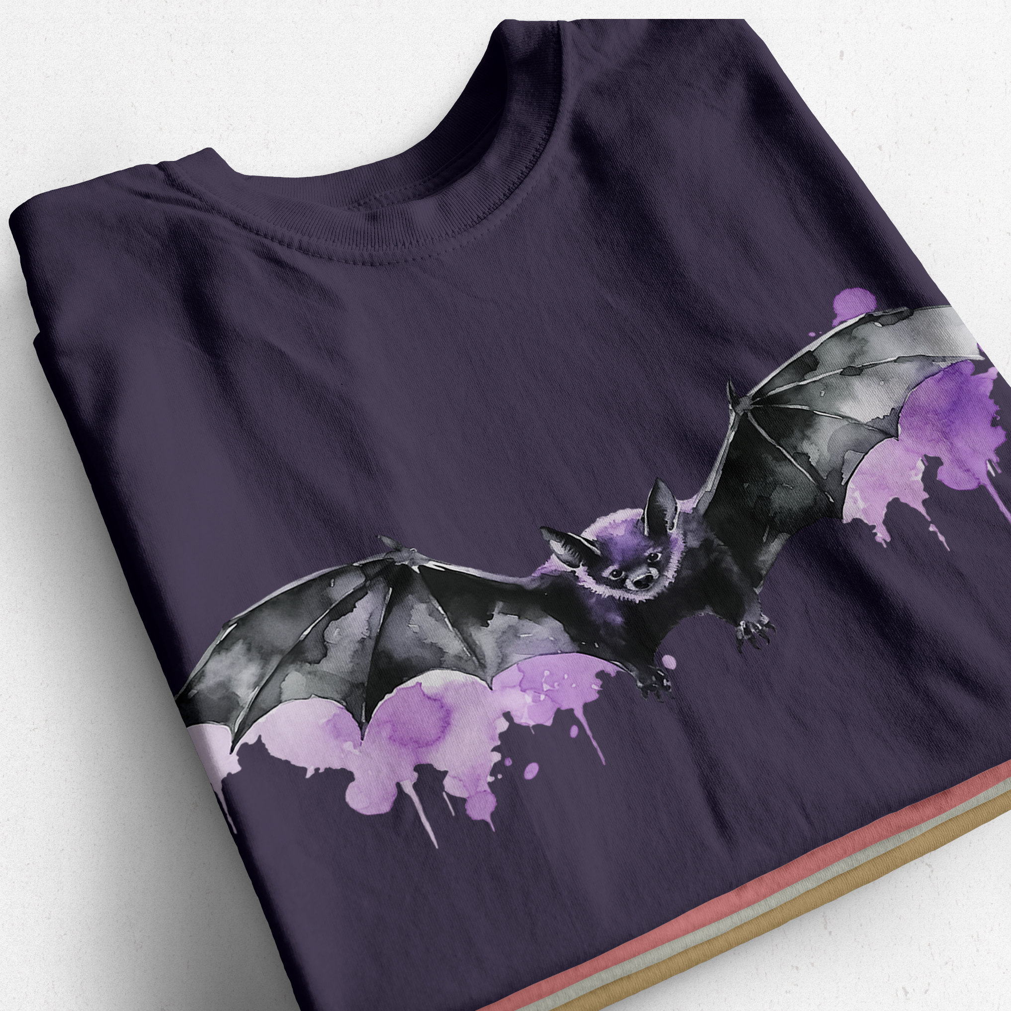 Watercolor Halloween Purple Bat PNG | Clip Art, Violet, Animal ...