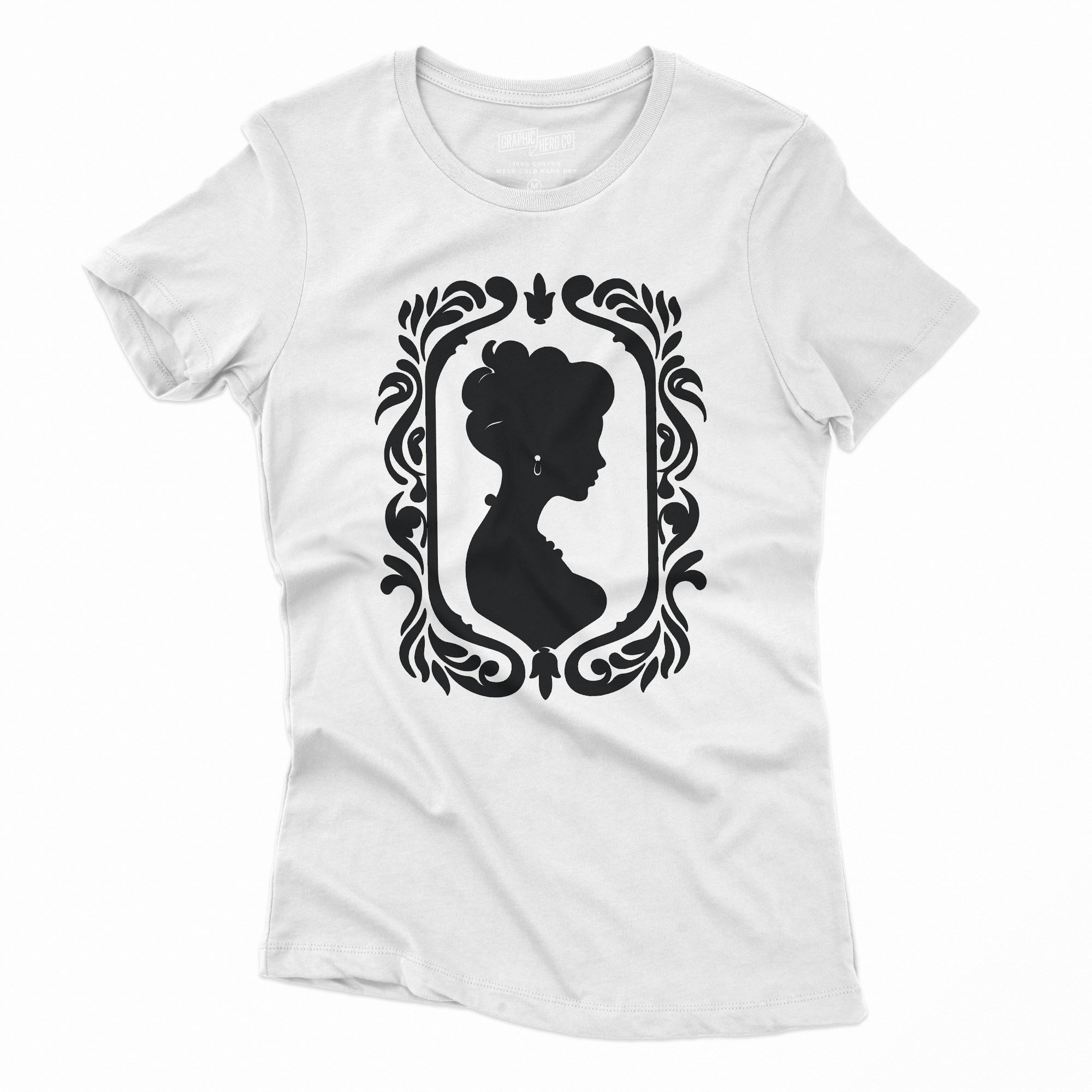 Woman With Elegant Square Frame and Bun Black Silhouette SVG - Etsy