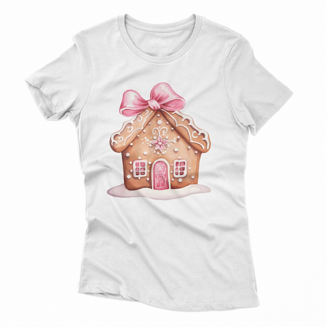 Sweet Christmas Cookie House PNG Watercolor Clip Art, Holiday Treat ...