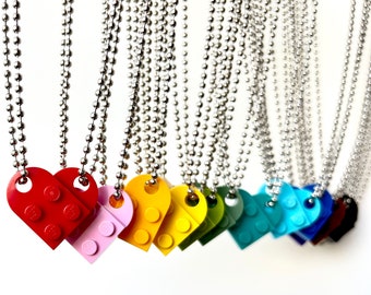 lego necklace heart shein