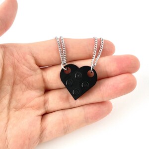 Heart Necklace Set - Made With Authentic LEGO® Bricks - Waterproof ...