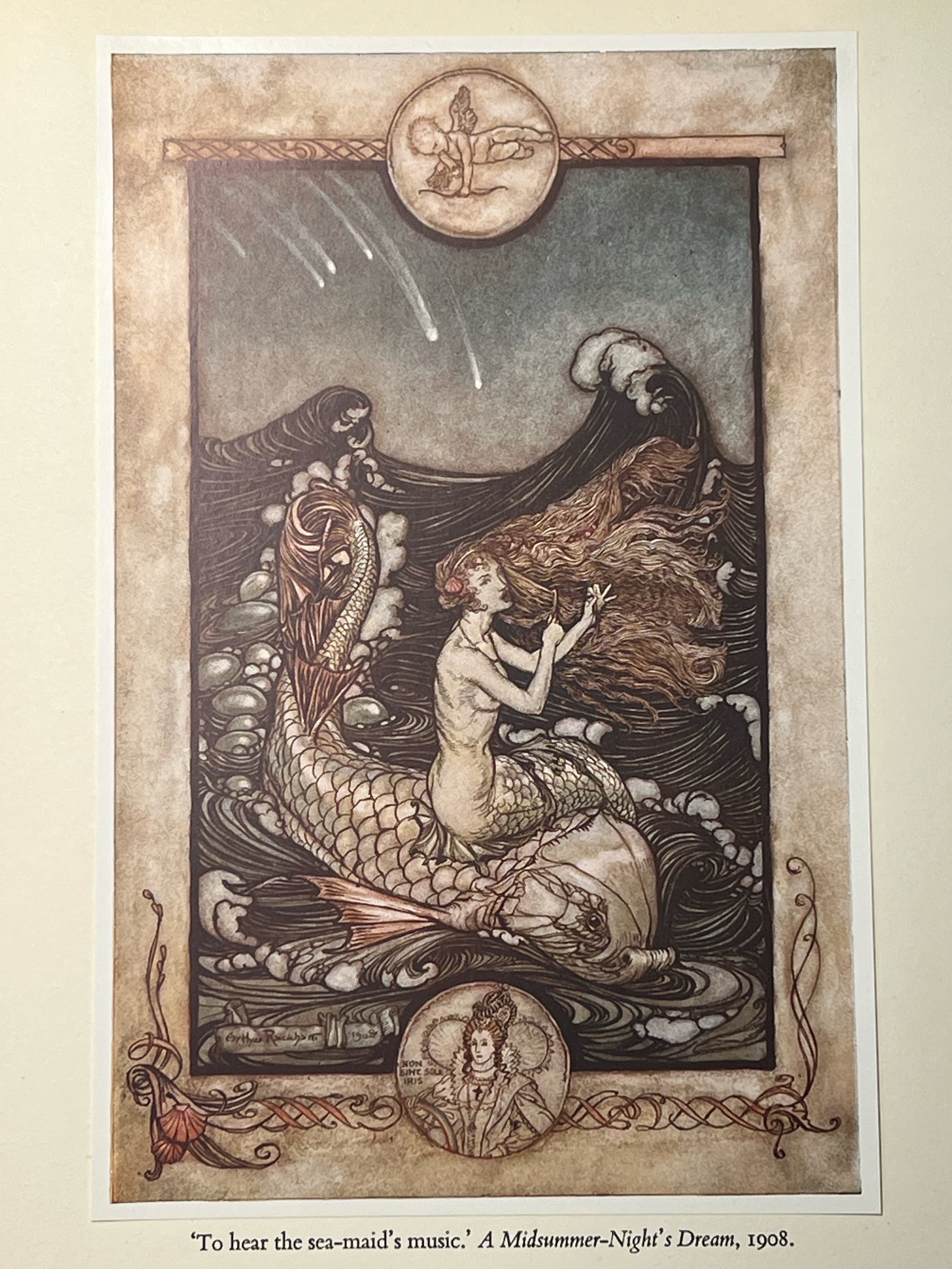 Arthur Rackham Prints A Midsummer-nights Dream 1900 Tipped in Plates ...