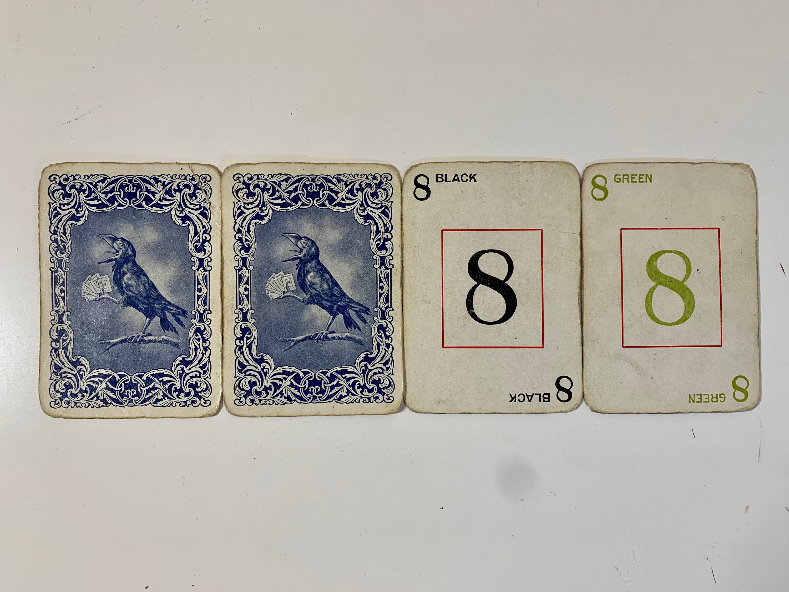 Flinch Cards Rook Cards Vintage Card Set of 20 Antique Playing Cards ...