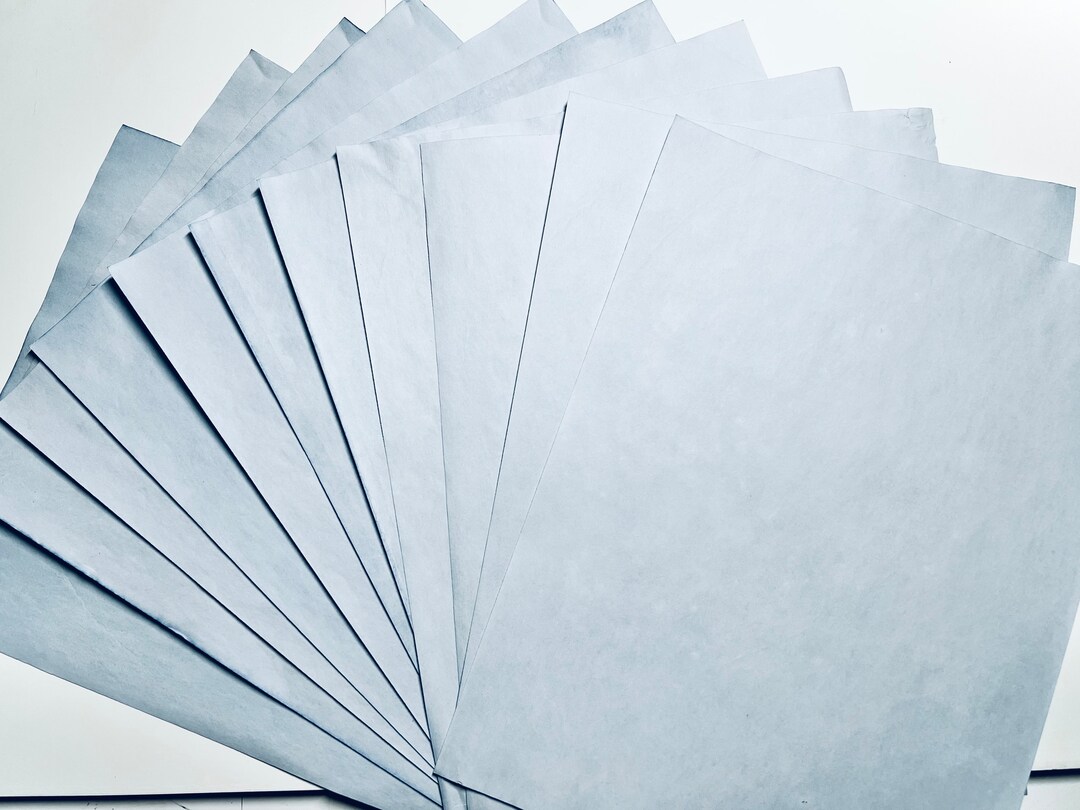 Sky/ Baby Blue Dyed Papers Cabbage Dyed Papers Junk Journals 10 Sheets ...