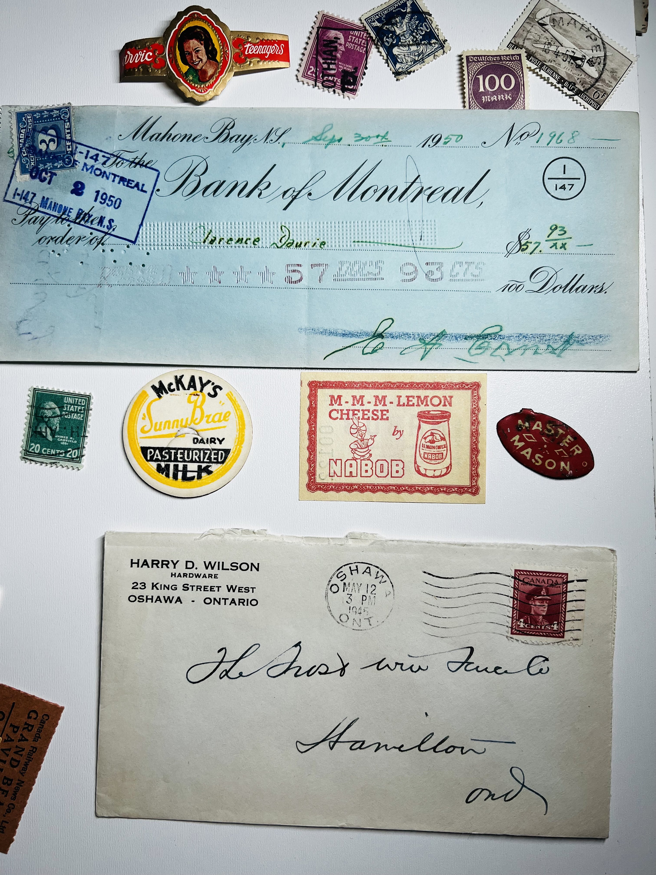Vintage Ephemera Pack / Junk Journal Starter Pack / Ledger Paper ...