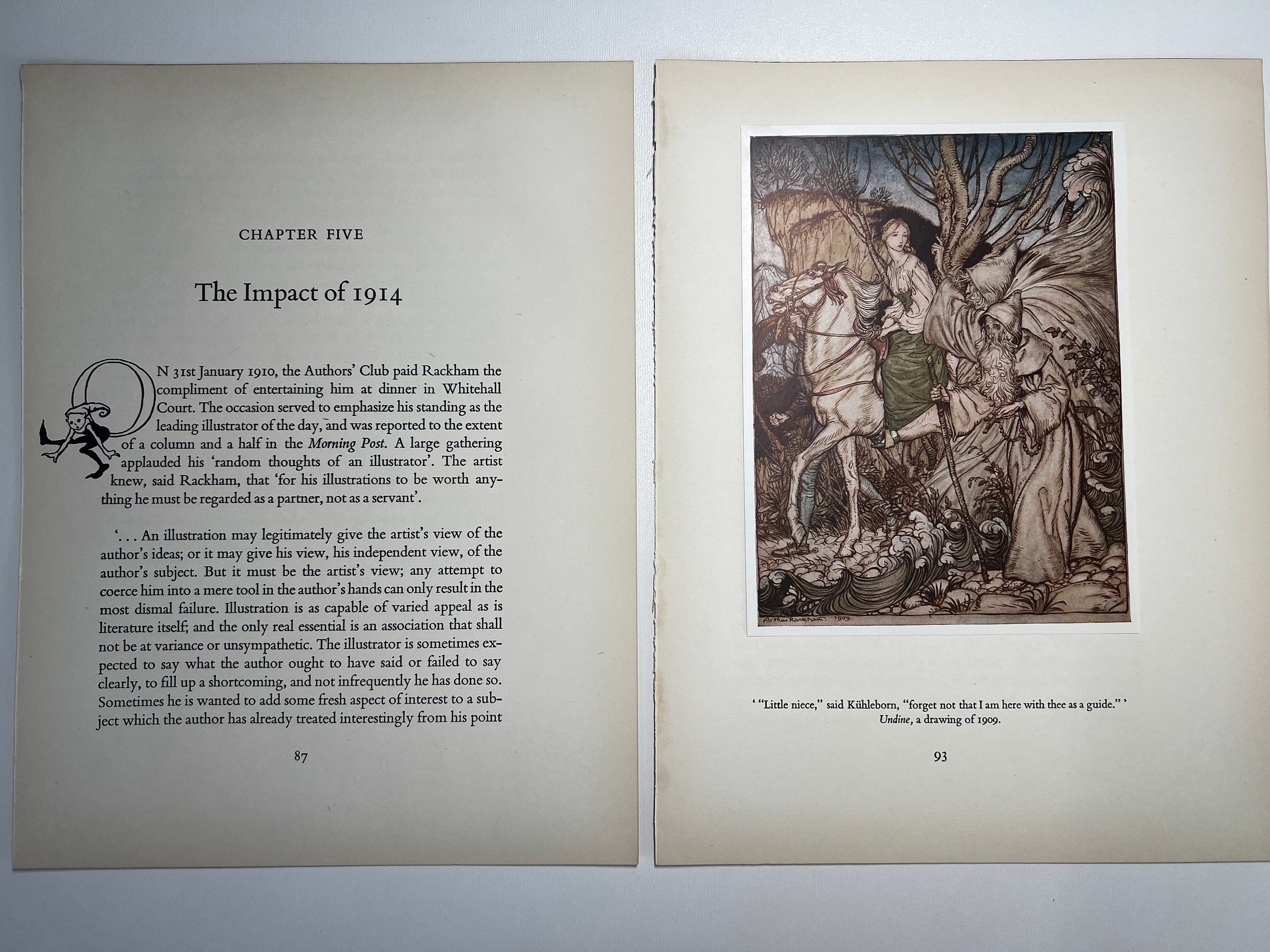 Arthur Rackham Prints Mother Goose Vintage the Snow Queen Illustrations ...