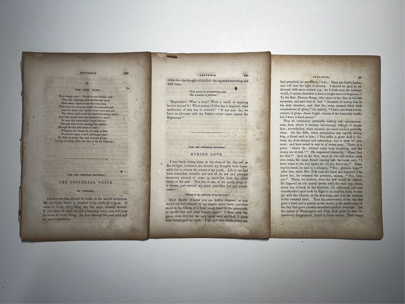 1800 Rag Paper Book Pages Antique Bundle / Cotton Fiber Paper / Antique ...