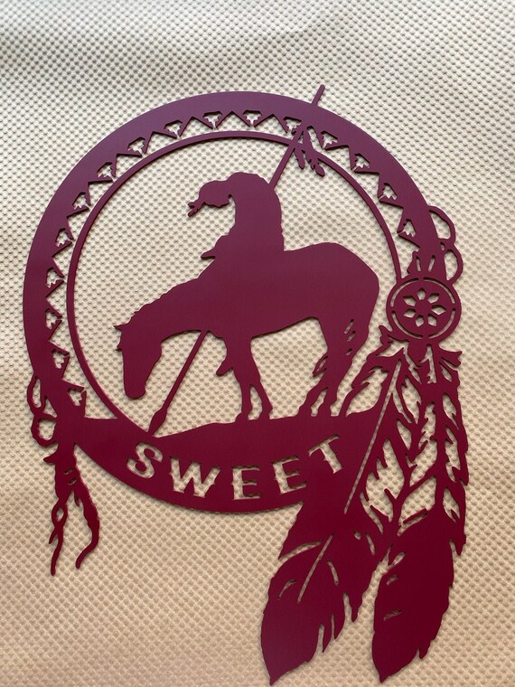 End of the Trail Personalized Metal Wall Sign Metal Art | Etsy