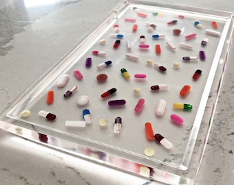 Resin Pill Tray | Etsy