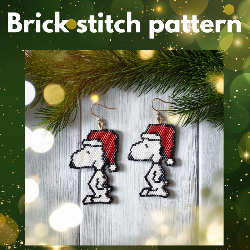Snoopy Bead Patterns - Etsy