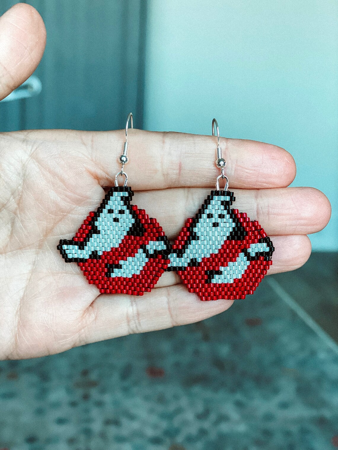 Halloween Brick Stitch Pattern, Brick Stitch Seed Bead Digital Pattern ...