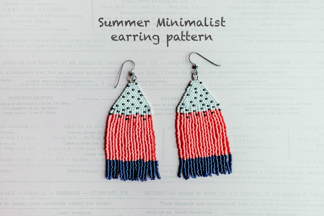 Seasons Summer Bead Pattern, Brick Stitch Pattern , Beading Pattern ...