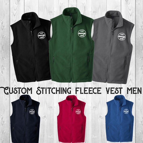 Fleece Vest - Etsy