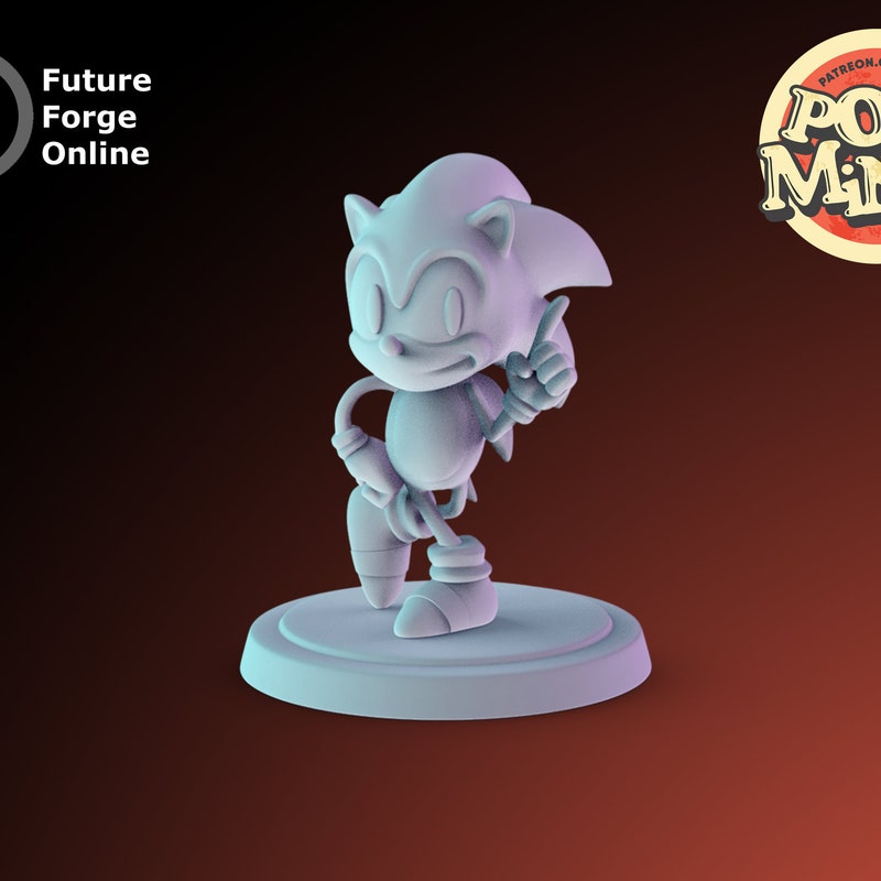Sonic Mini Figures - Etsy UK