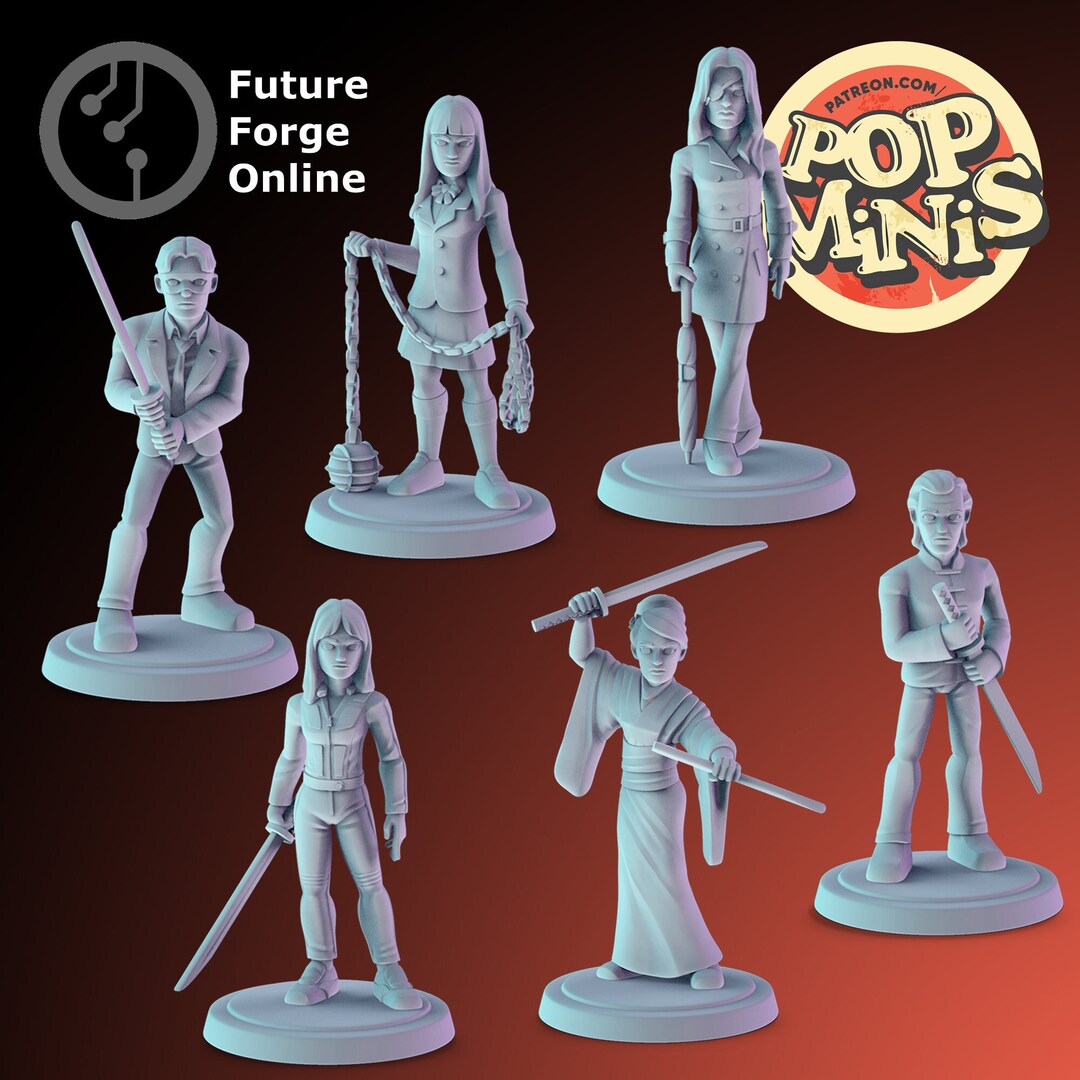 Kill Bill (killer Crew) | Designed by Pop Minis - Etsy