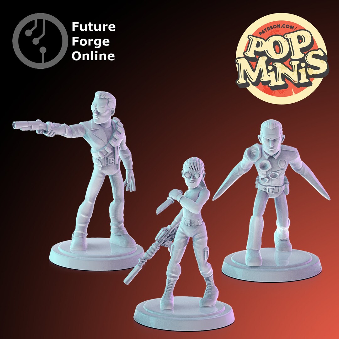 Terminator the Exterminators Designed by Pop Minis - Etsy