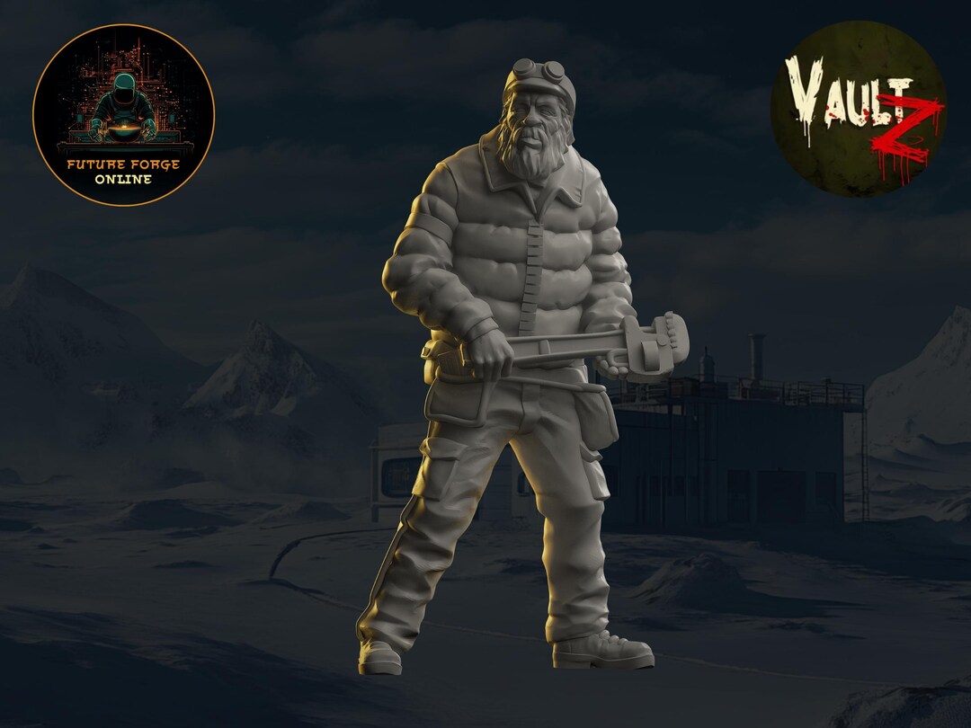 Brandon Miniature Inspired by the Thing Designed by Vault Z - Etsy