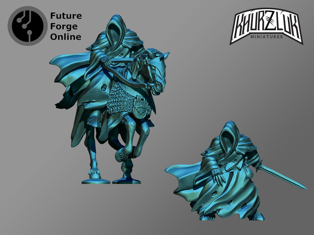 Wraith Lord of Flies | 28mm Scale Ringwraiths | Designed by Khurzluk ...