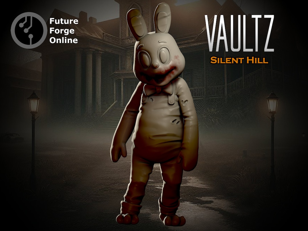 Robbie the Rabbit Miniature | Silent Hill | Designed by Vault Z - Etsy UK