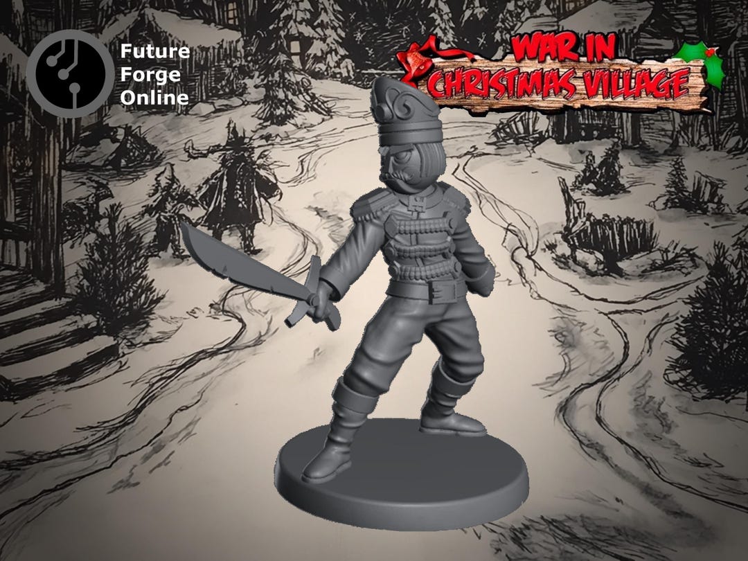 Nutcracker War in Christmas Village Designed by Jackalope - Etsy UK