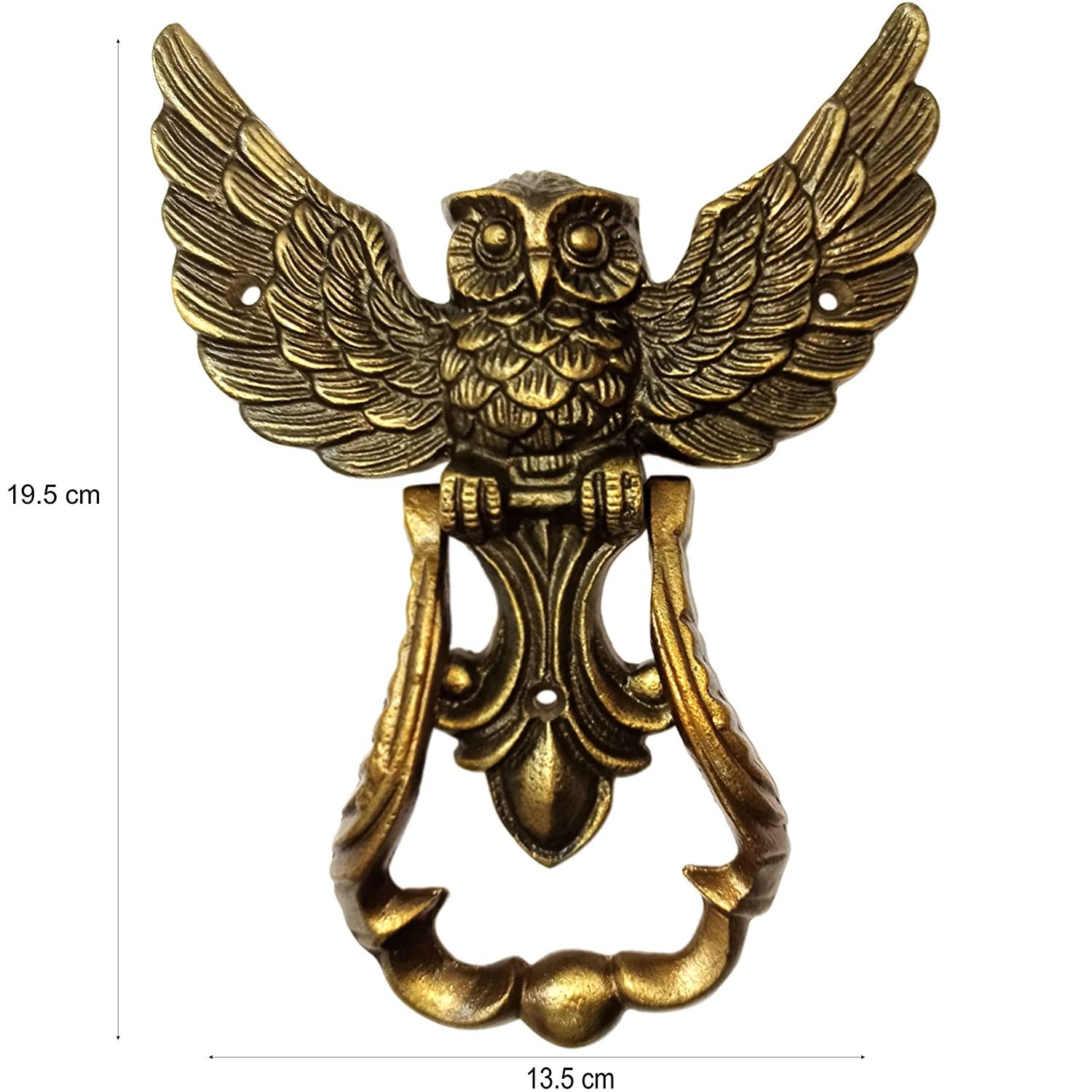 Owl Door Knocker Iron Door Knockers Door Knocker Owl - Etsy