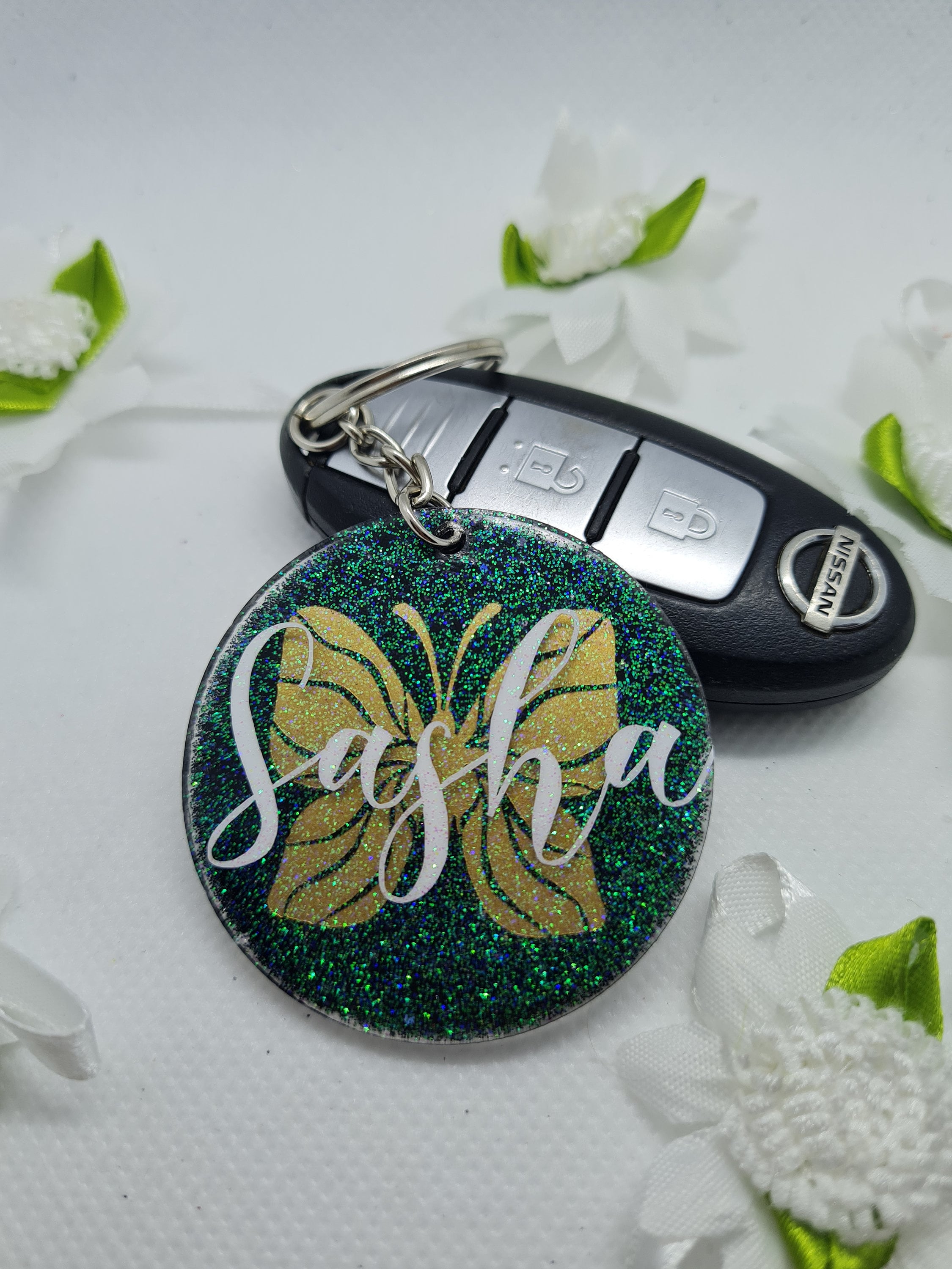 Personalised Acrylic Key Ring - Etsy