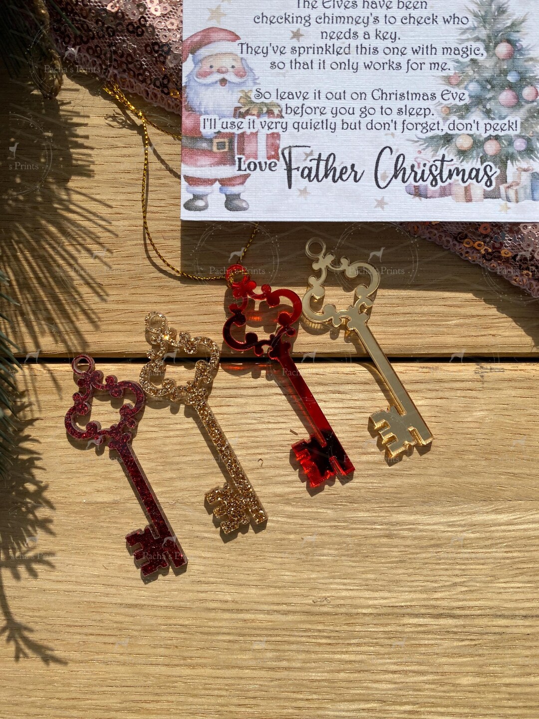 Santas Magic Key, Father Christmas Key, Christmas Eve Box, Christmas ...