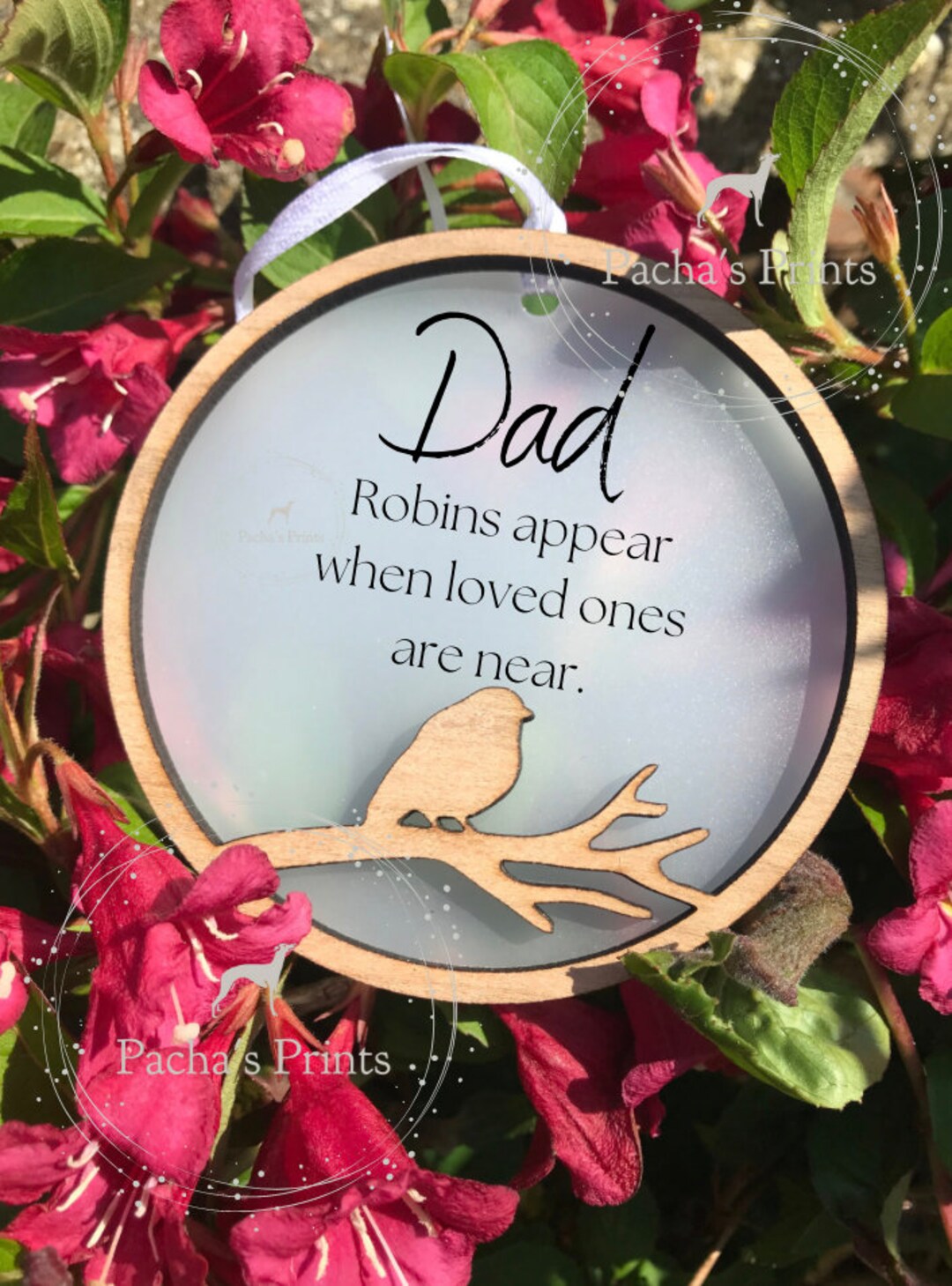Those We Love Don't Go Away, Robin Memorial Gift, When Robins Appear ...