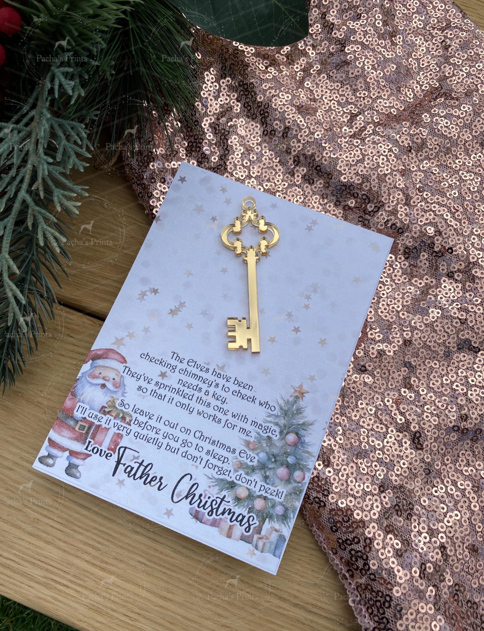 Santas Magic Key, Father Christmas Key, Christmas Eve Box, Christmas ...