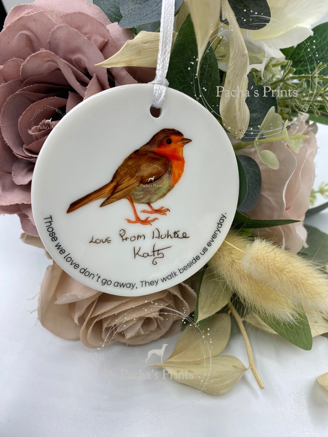Those We Love Don't Go Away, Robin Memorial Gift, When Robins Appear ...