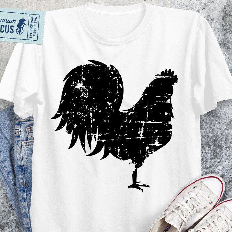 Rooster Decals - Etsy