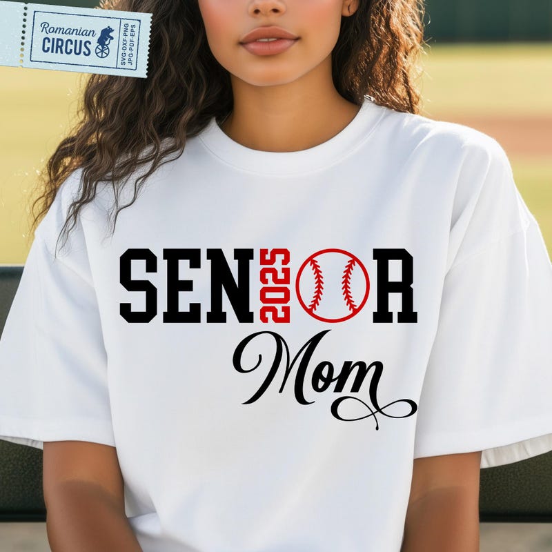 Senior Baseball Mom - Etsy