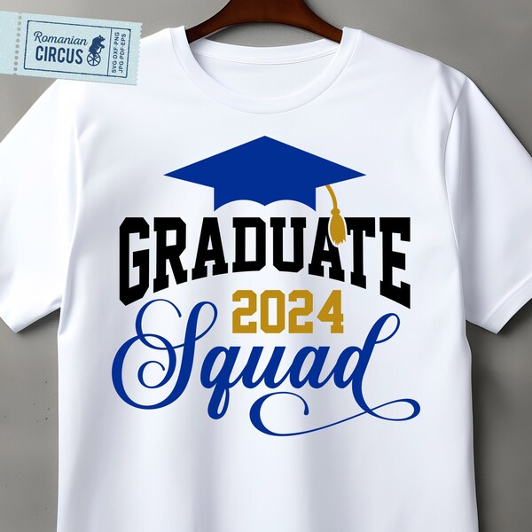 Grad Squad Svg - Etsy