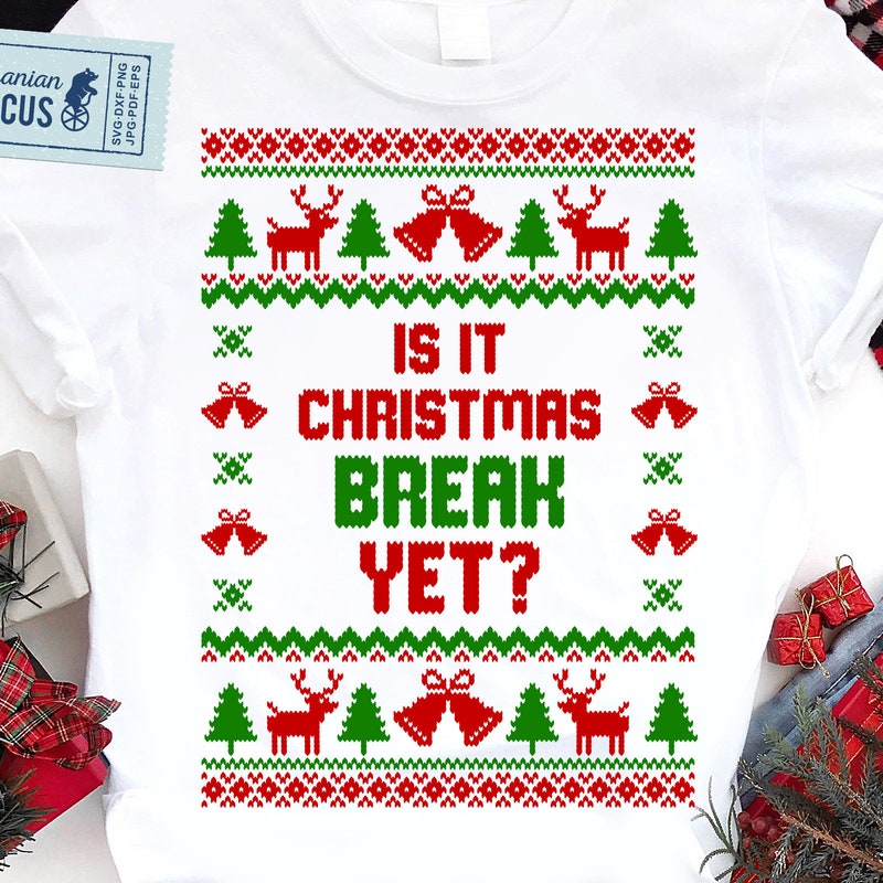 Iron on Ugly Christmas - Etsy