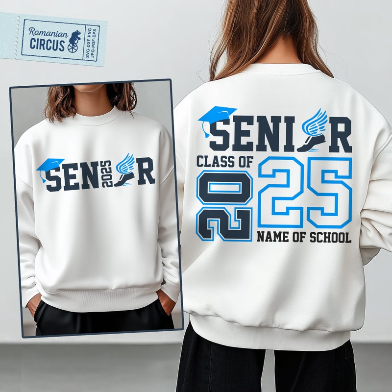 Track Senior Spirit Shirt - Etsy