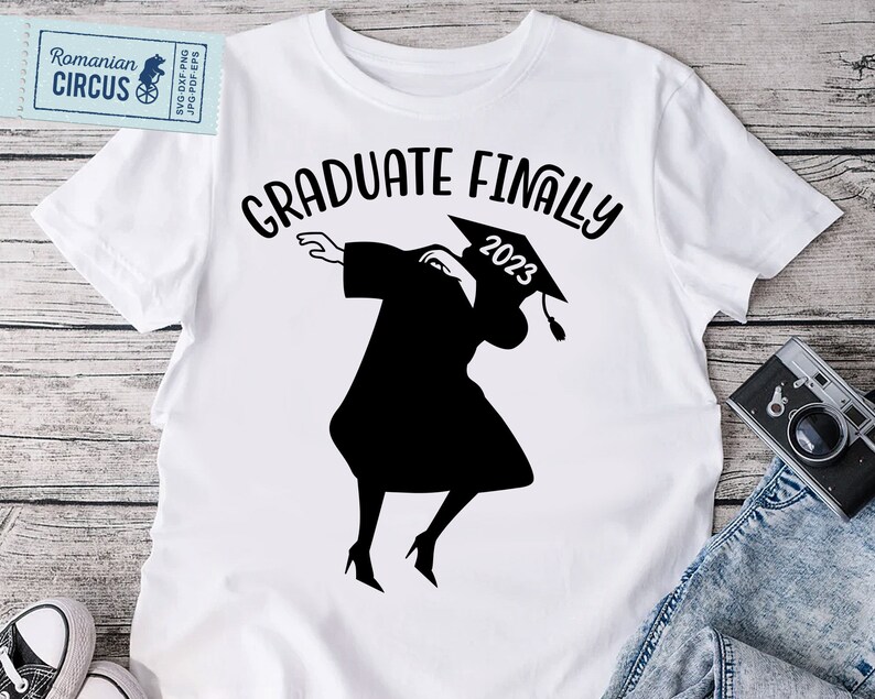 Graduate Finally Svg Dabbing Grad Svg Graduation 2023 Svg - Etsy