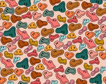 Smiley Repeating Pattern - Etsy