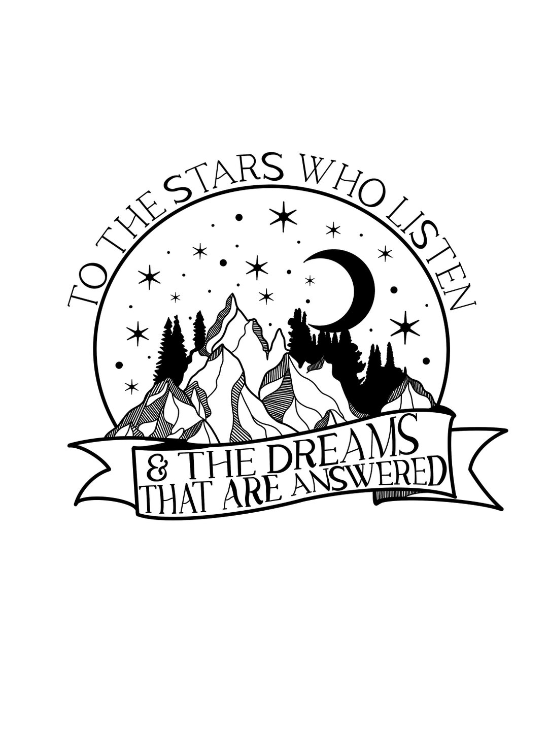 ACOTAR Print Multi Pack T-shirt Print Book Tok Art - Etsy