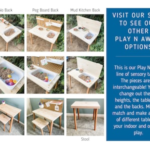 Play Dough Table - Handmade Toddler Playroom Table - Art and Craft ...