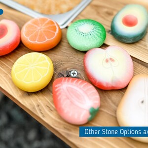 Play Food Pretend Food Set Story Rocks Kitchen Sensory Stones Mud ...