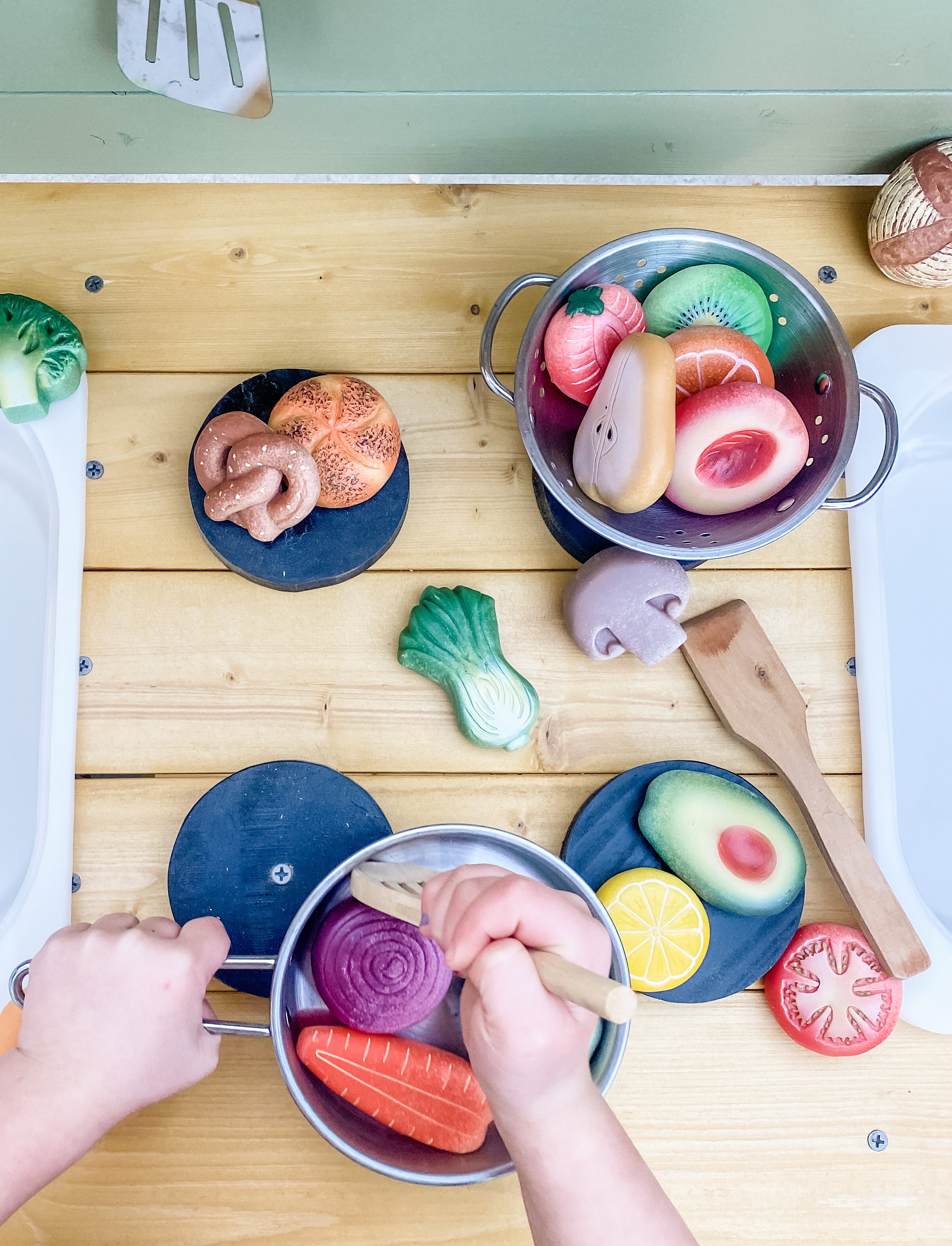 Pretend Play Food Kids Mud Kitchen Accessory Childs Story - Etsy