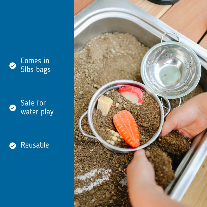 Play Dirt / Sensory Bin / Sensory Filler / Mud Kitchen / Sand Table ...