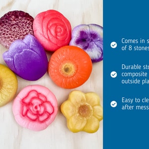 Play Food Pretend Food Set Story Rocks Kitchen Sensory Stones Mud ...